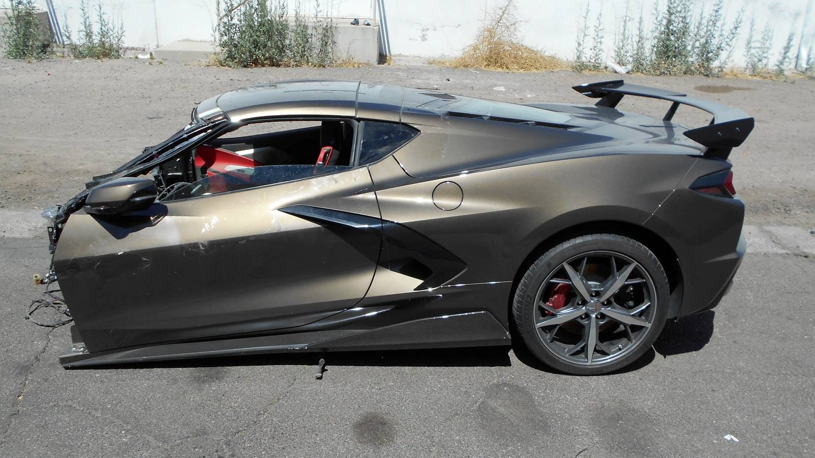 2020 Chevy Corvette's V8 Engine Survives Shocking Crash
