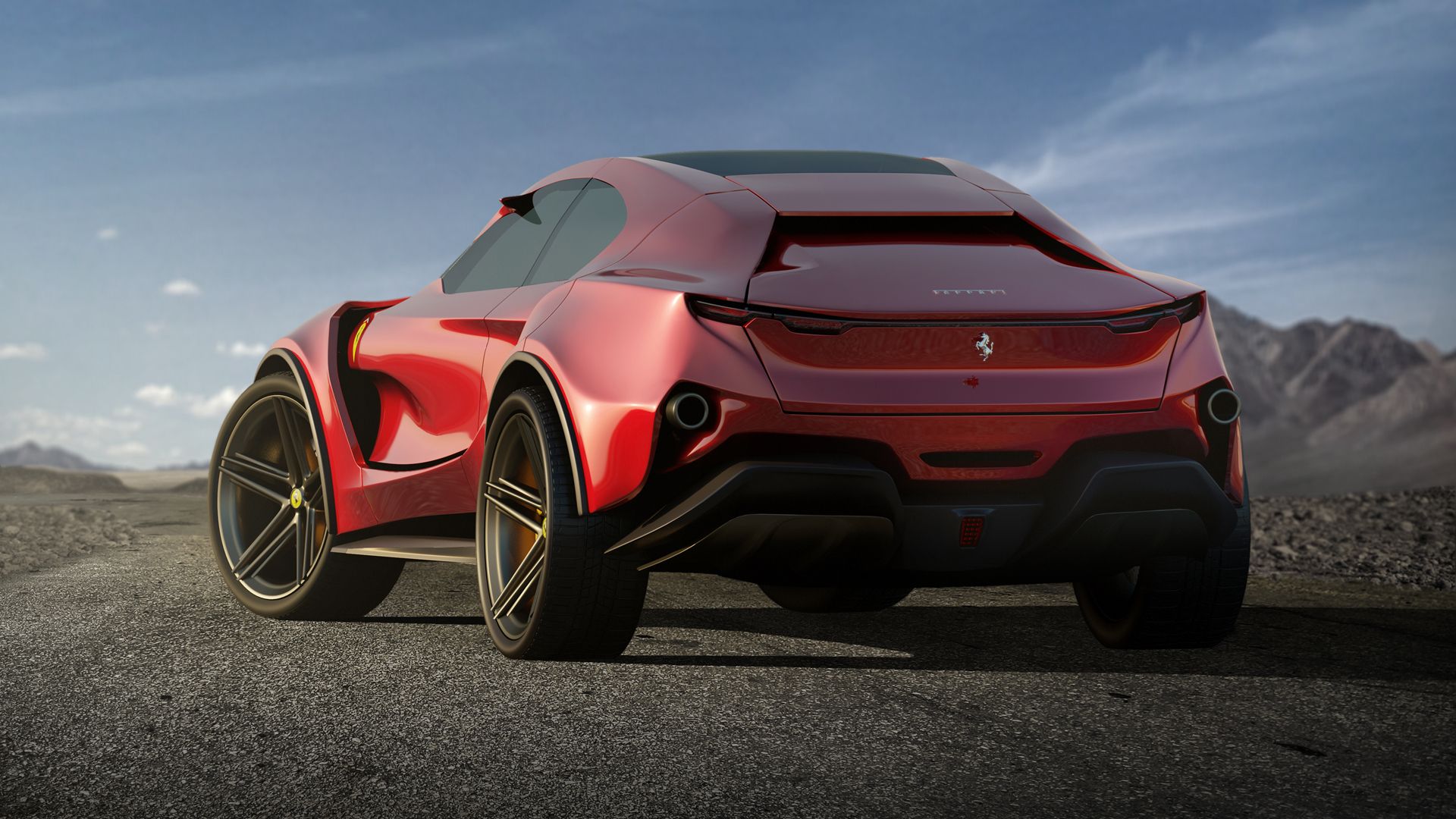 This Is What The Ferrari SUV Should Look Like