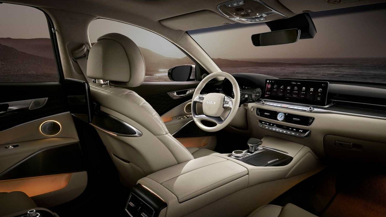 Here's The New Interior Of The Kia K9 That We Won't Get