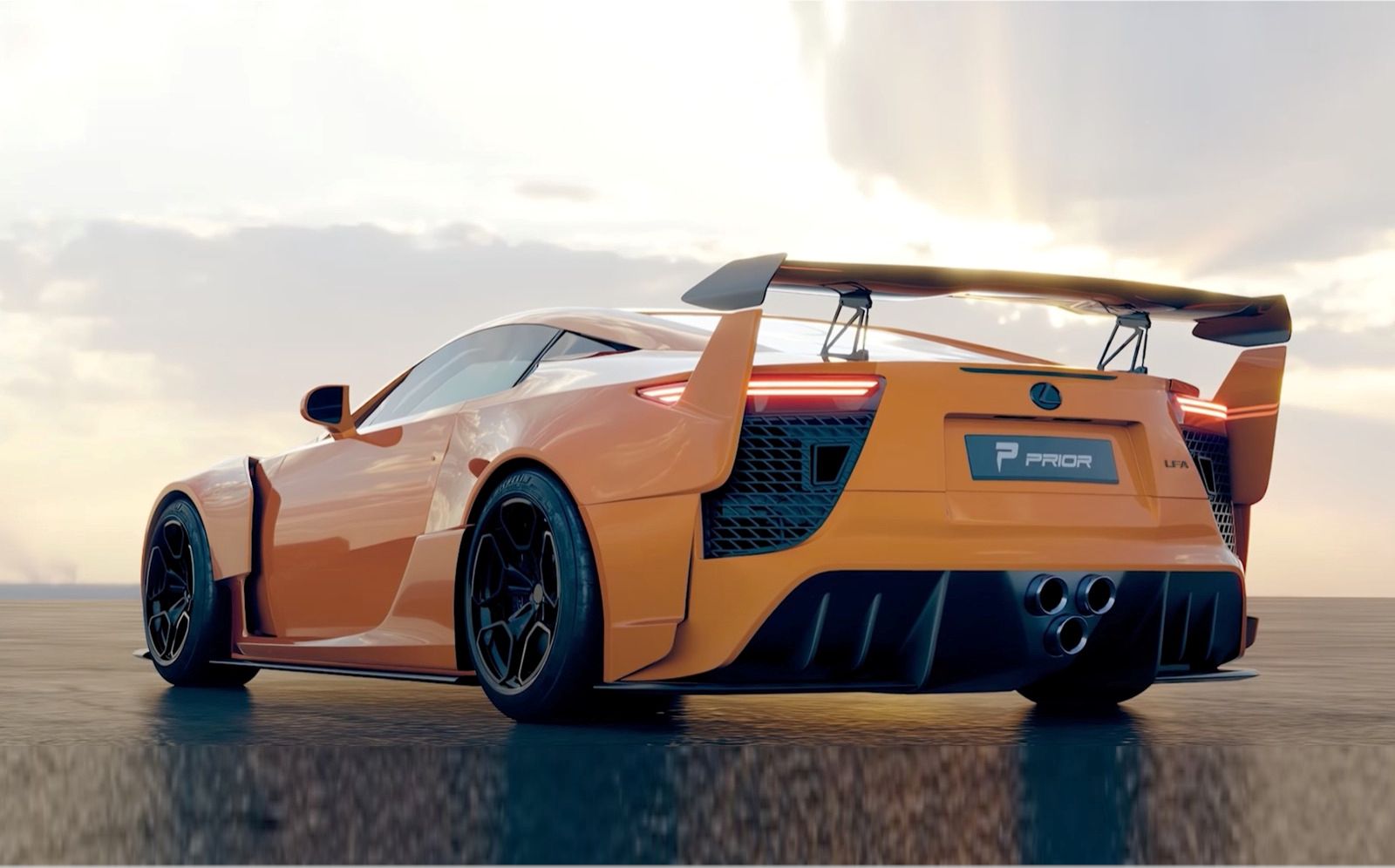 This Is The Widebody Lexus LFA That Should Have Been