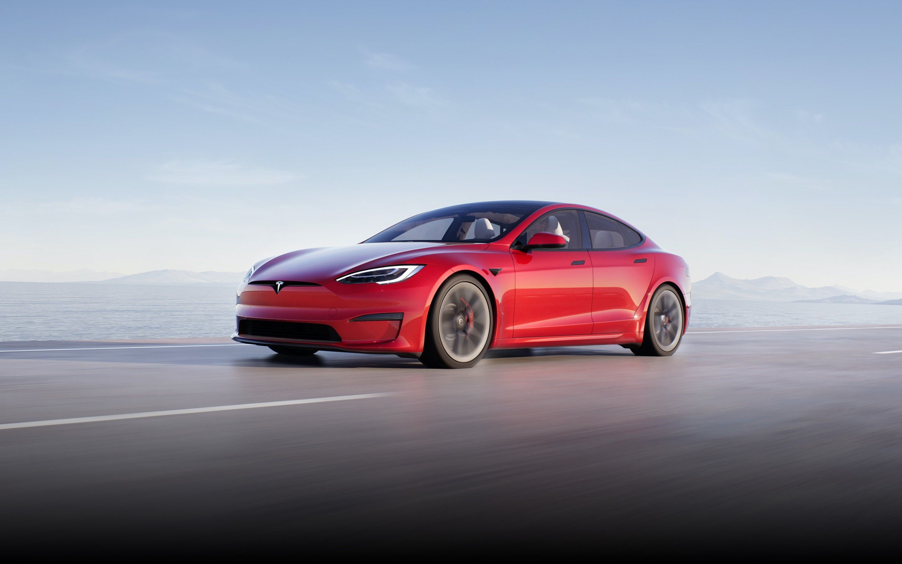 Watch Jay Leno Set A New Record In The Tesla Model S Plaid