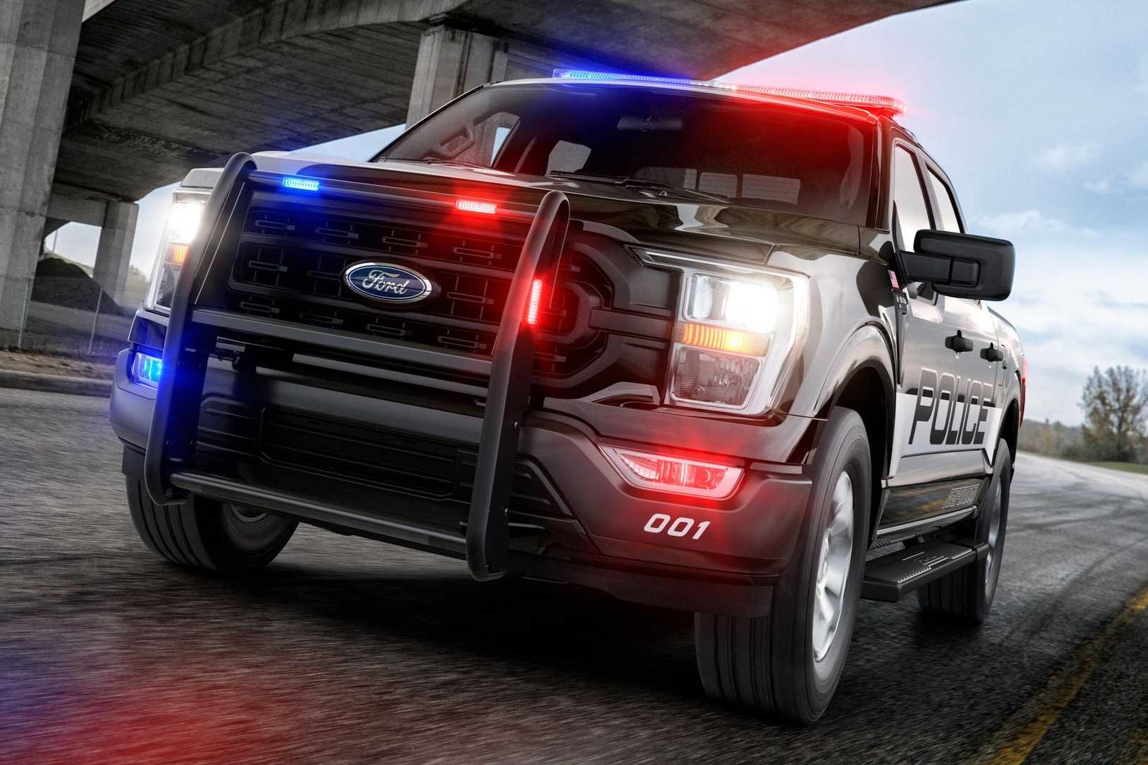 2021 Ford F-150 Police Interceptor Is America's Fastest Cop Car