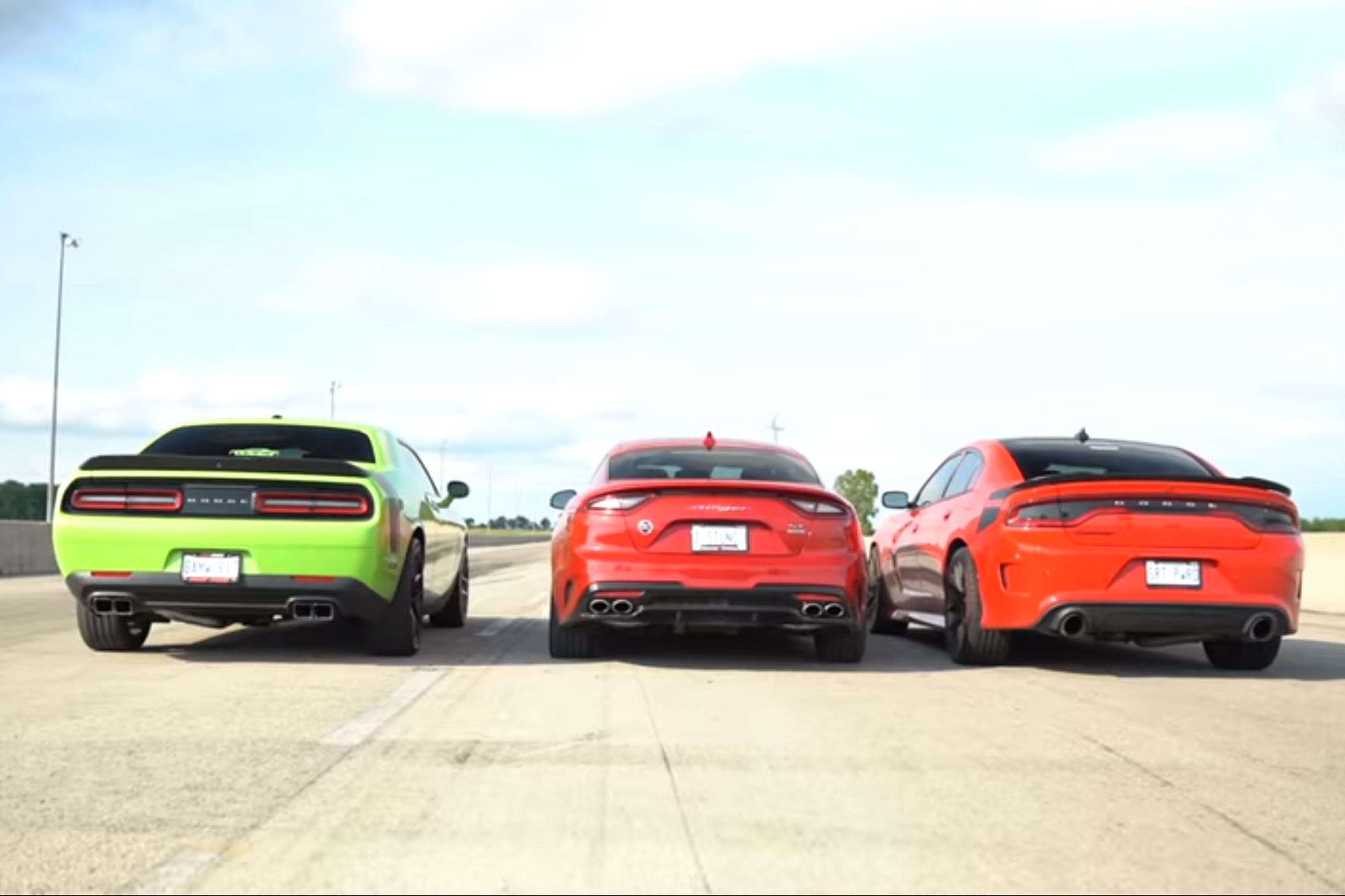 Korea Vs. America Drag Race: Kia Stinger GT Shows Its A Muscle Car