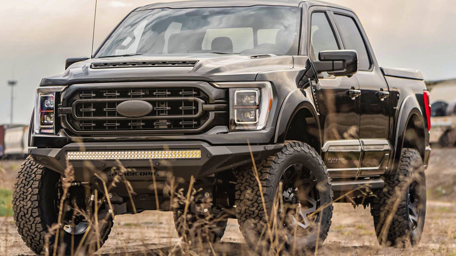 The 2021 Ford F-150 Black Ops Comes With Body Armor