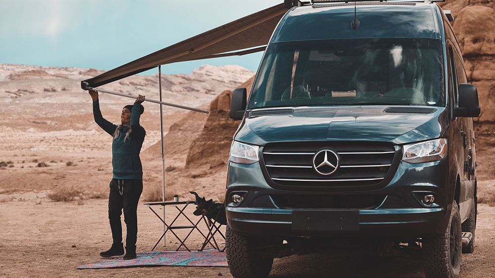 Mercedes-Benz Sprinter Becomes Perfect Off-Road Camper
