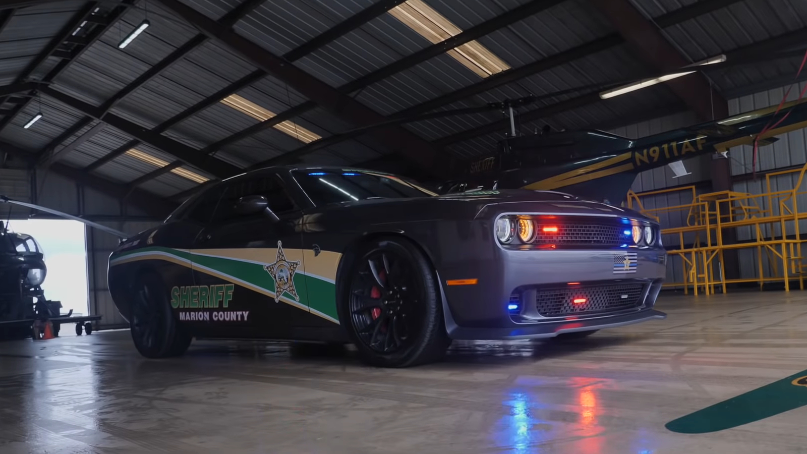 Drug Dealer's Dodge Challenger Hellcat Reborn As Cop Car
