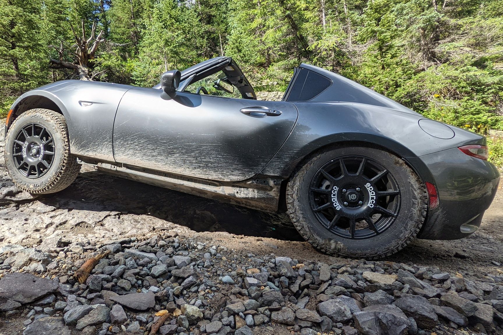 Mazda MX-5 Miata Proves It Can Go Offroad With Just A Few Small Mods