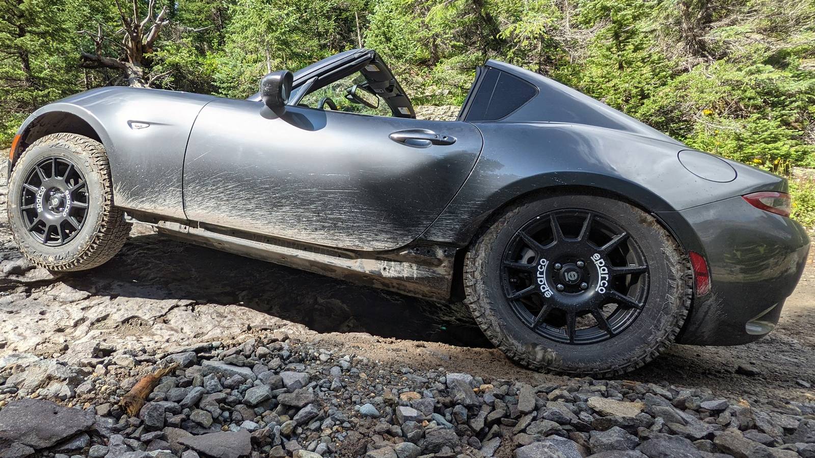 Mazda MX-5 Miata Proves It Can Go Offroad With Just A Few Small Mods