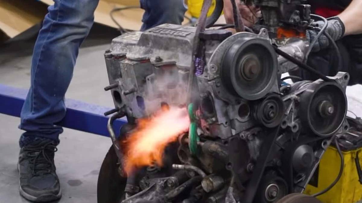 This Is How You Make A Diesel Engine Run On Gasoline