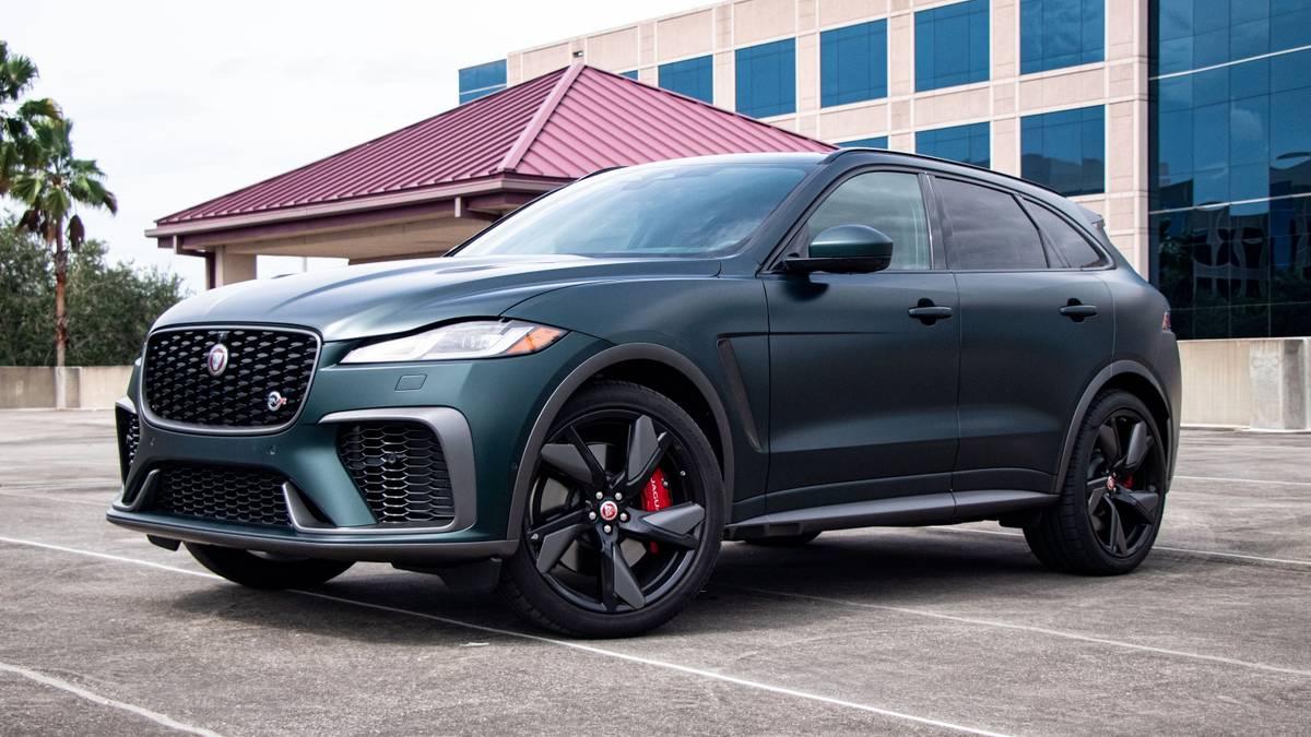 2026 Jaguar F-PACE SVR Specs & Trims