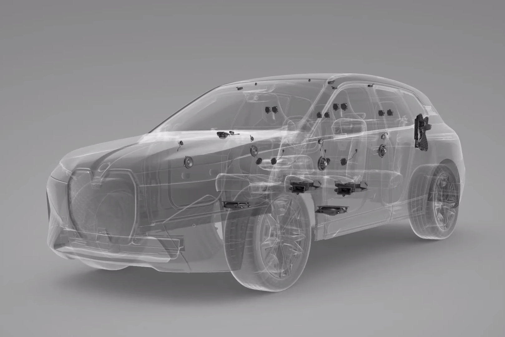 BMW iX Shows Off Its Amazing 30-Speaker Audio System