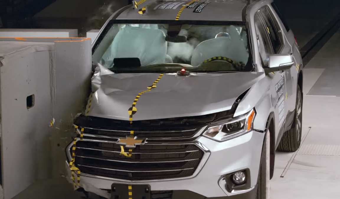 It's Officially Safe To Crash A 2021 Chevy Traverse