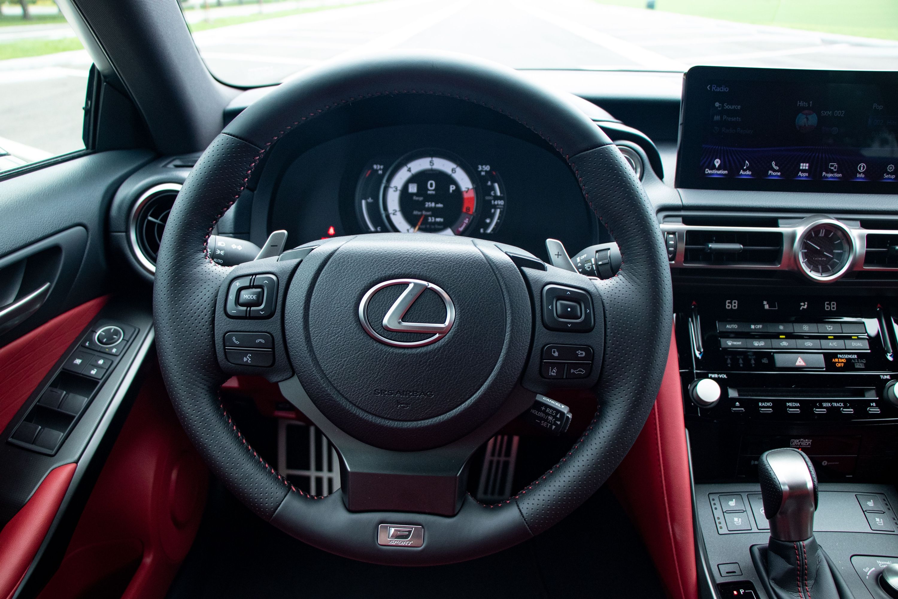 2023 Lexus IS 500 Interior Photos
