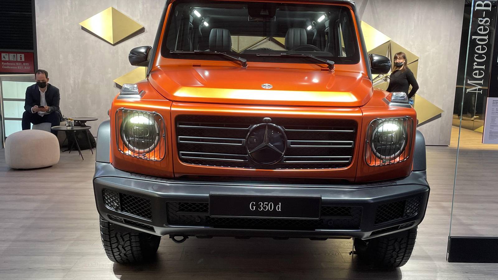 Mercedes-Benz G-Class Gets More Professional