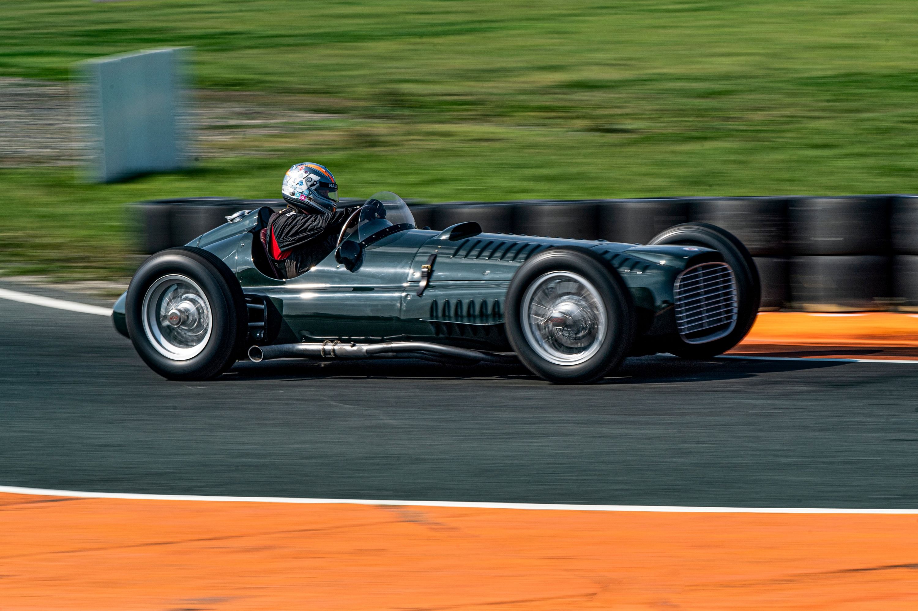 BRM's 12,000-RPM V16 F1 Car Roars Into Existence