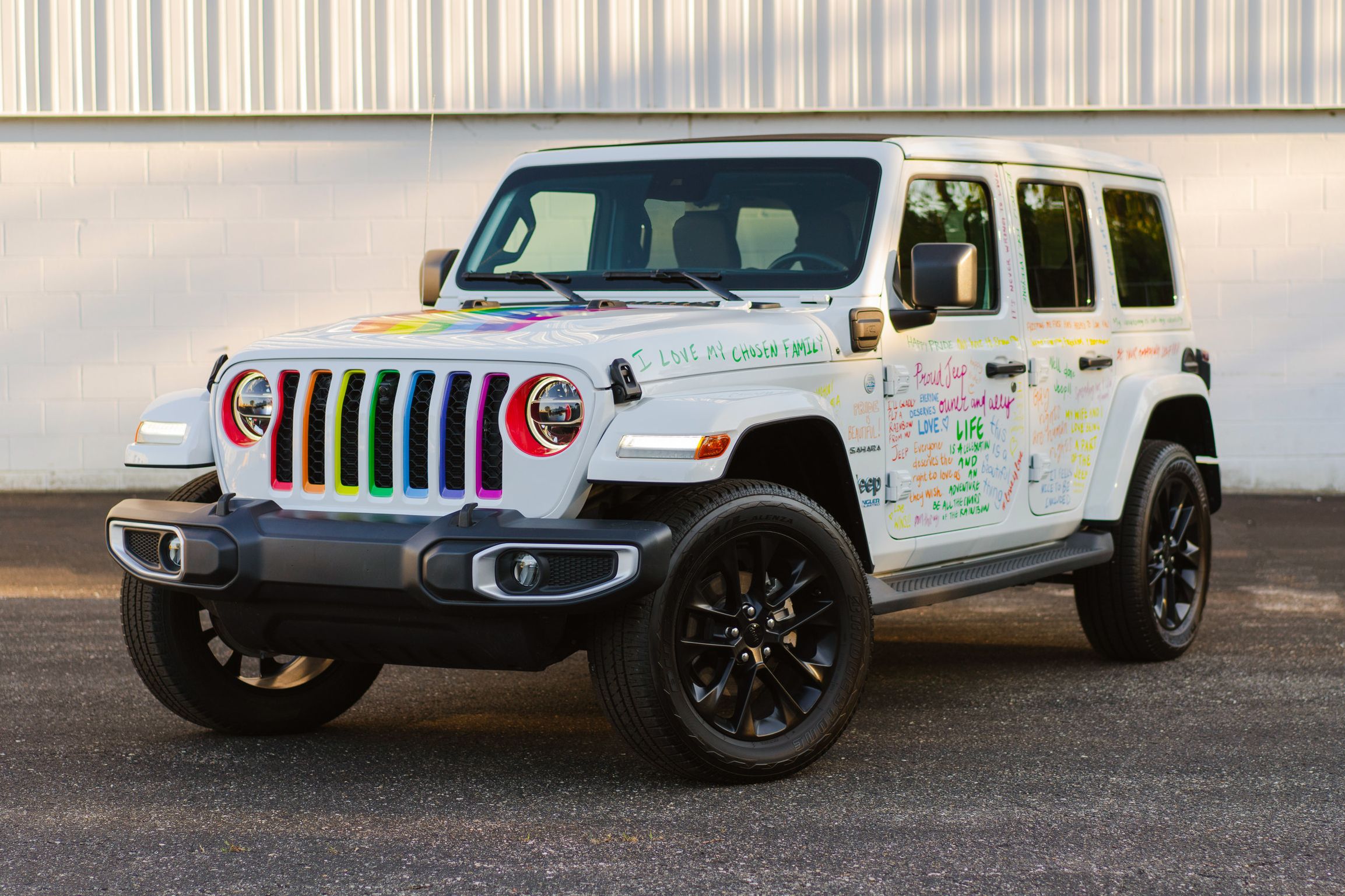 Jeep Wrangler 4xe Shows Its Electrified LGBTQ Pride