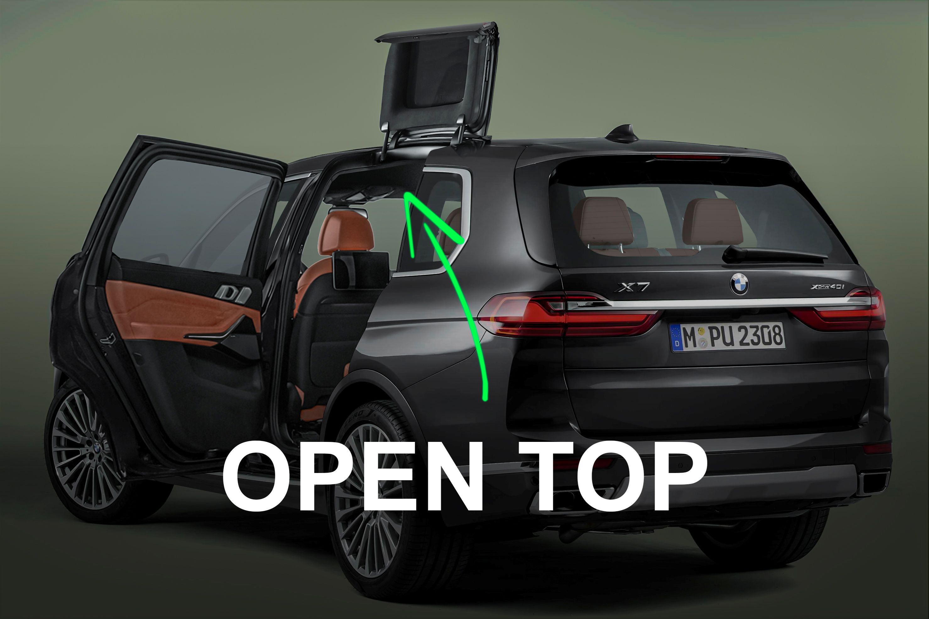 BMW Patents Crazy Falcon Wing Doors For Future SUVs