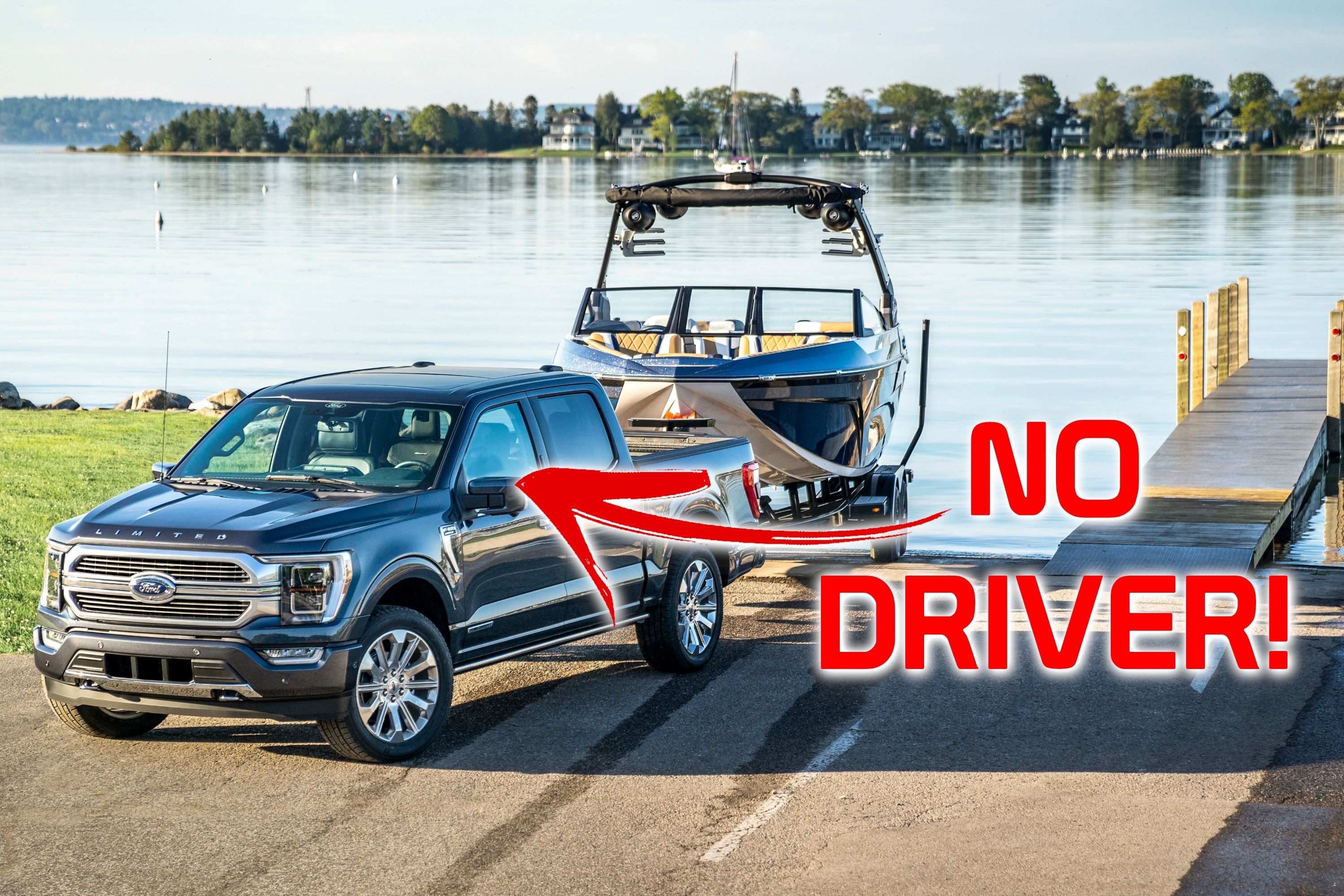 Ford Develops Autonomous Trailer Hitching For Future F-150s