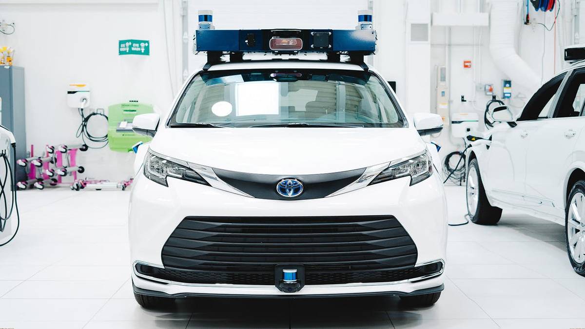 Self-Driving Toyota Sienna Taxis Ready To Hit The Street
