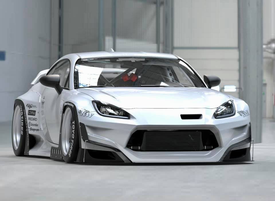 Toyota GR 86 Gets A Wild Widebody Makeover