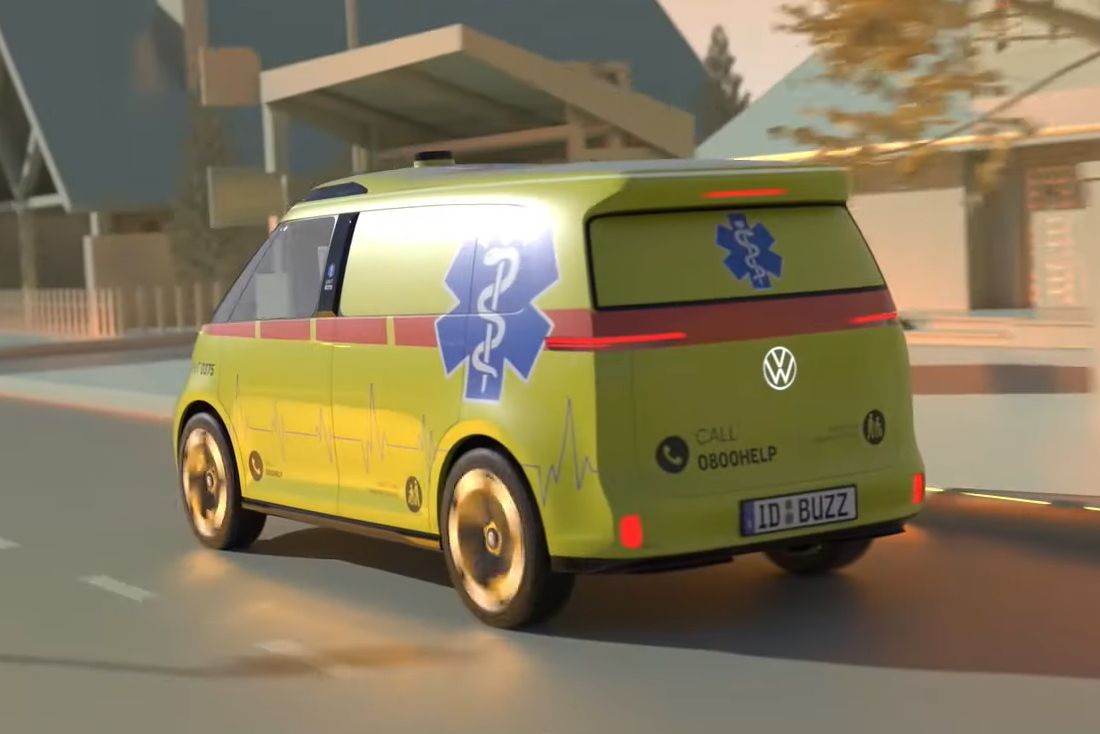VW's Autonomous Ambulance Will Help Save More Lives