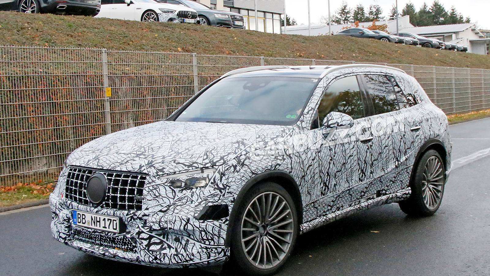 First Look At New Mercedes-AMG GLC 45