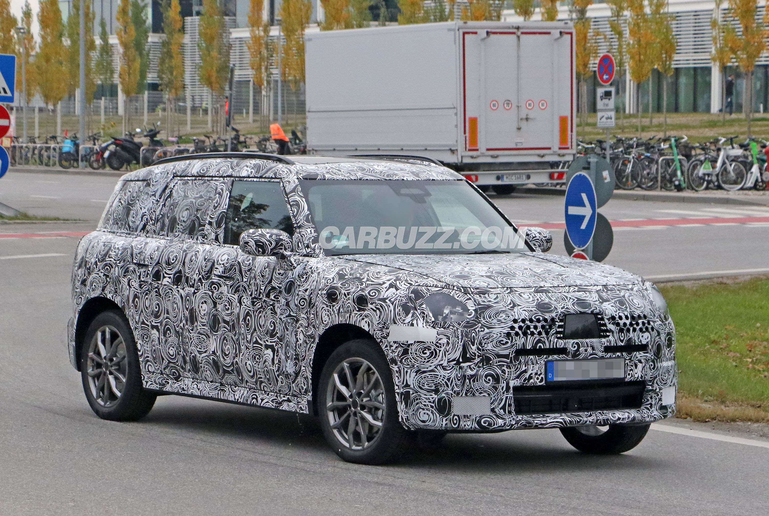 SPIED: The Next-Generation Mini Countryman Is MASSIVE