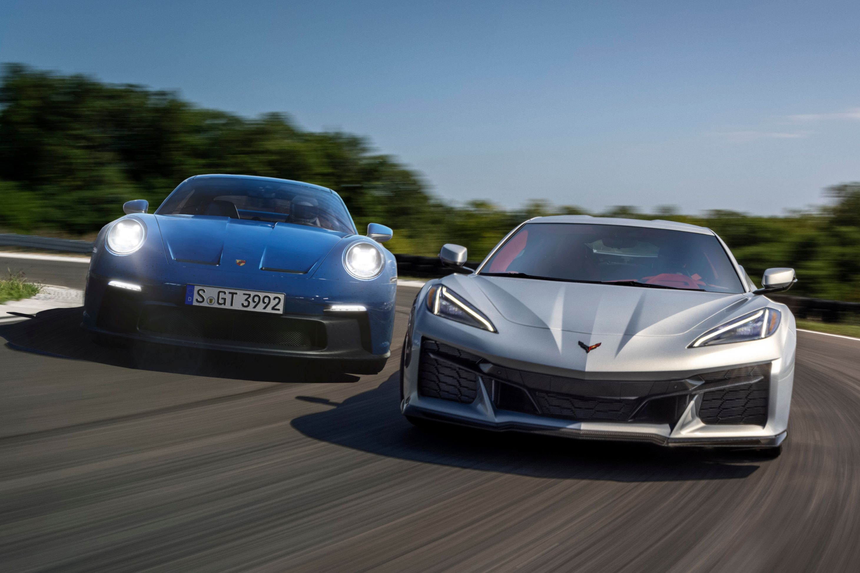 Super Sports Car Comparison: Chevy C8 Corvette Z06 Vs. Porsche 911 GT3