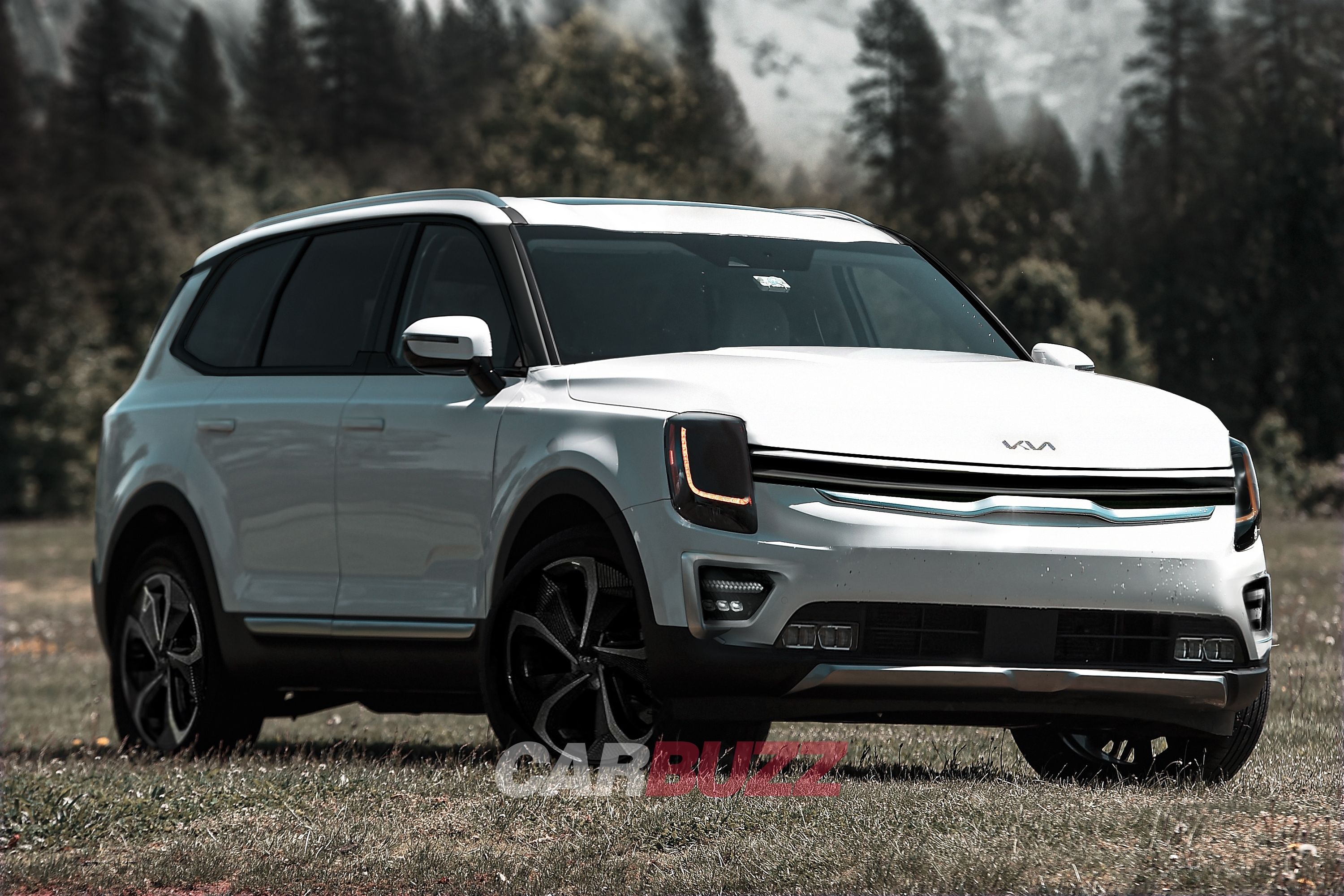 Kia Teases The Electric Telluride