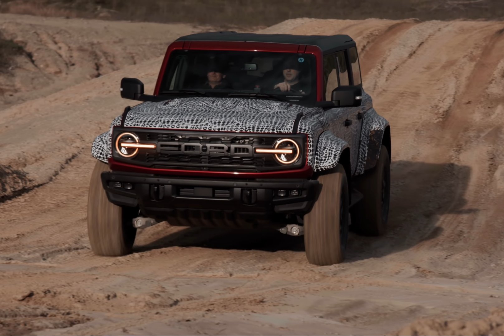 Watch The New Ford Bronco Raptor In Off-Road Action