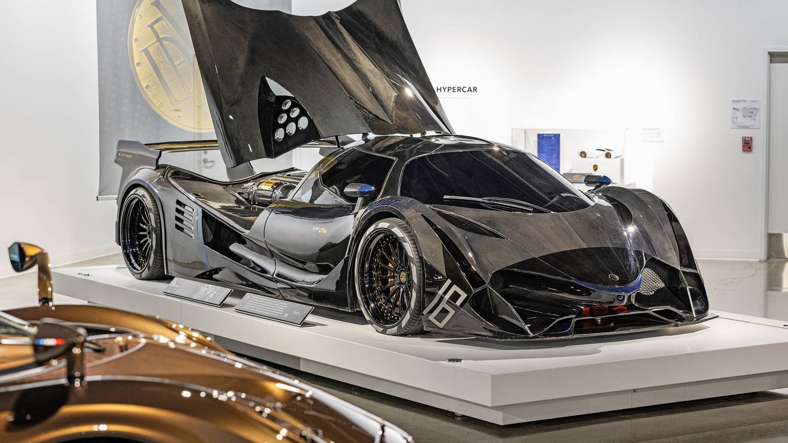 5,000-HP Devel Sixteen Headlines Petersen Museum Hypercar Exhibit