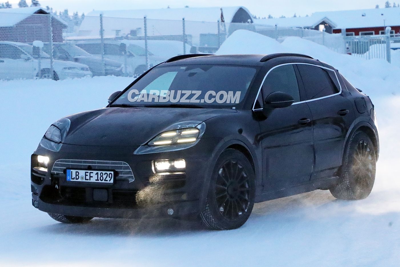 Best Look Yet At The Porsche Macan EV