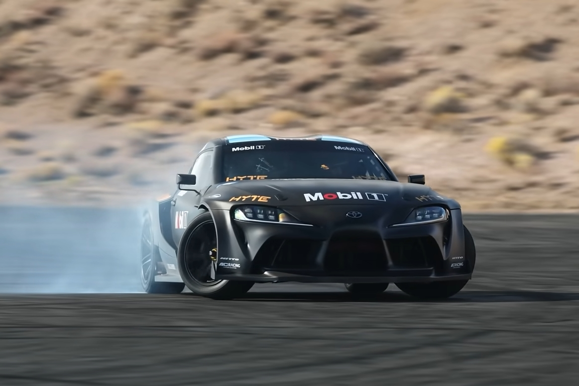 Watch Ryan Tuerck's V10-Powered Toyota GR Supra Hit The Track