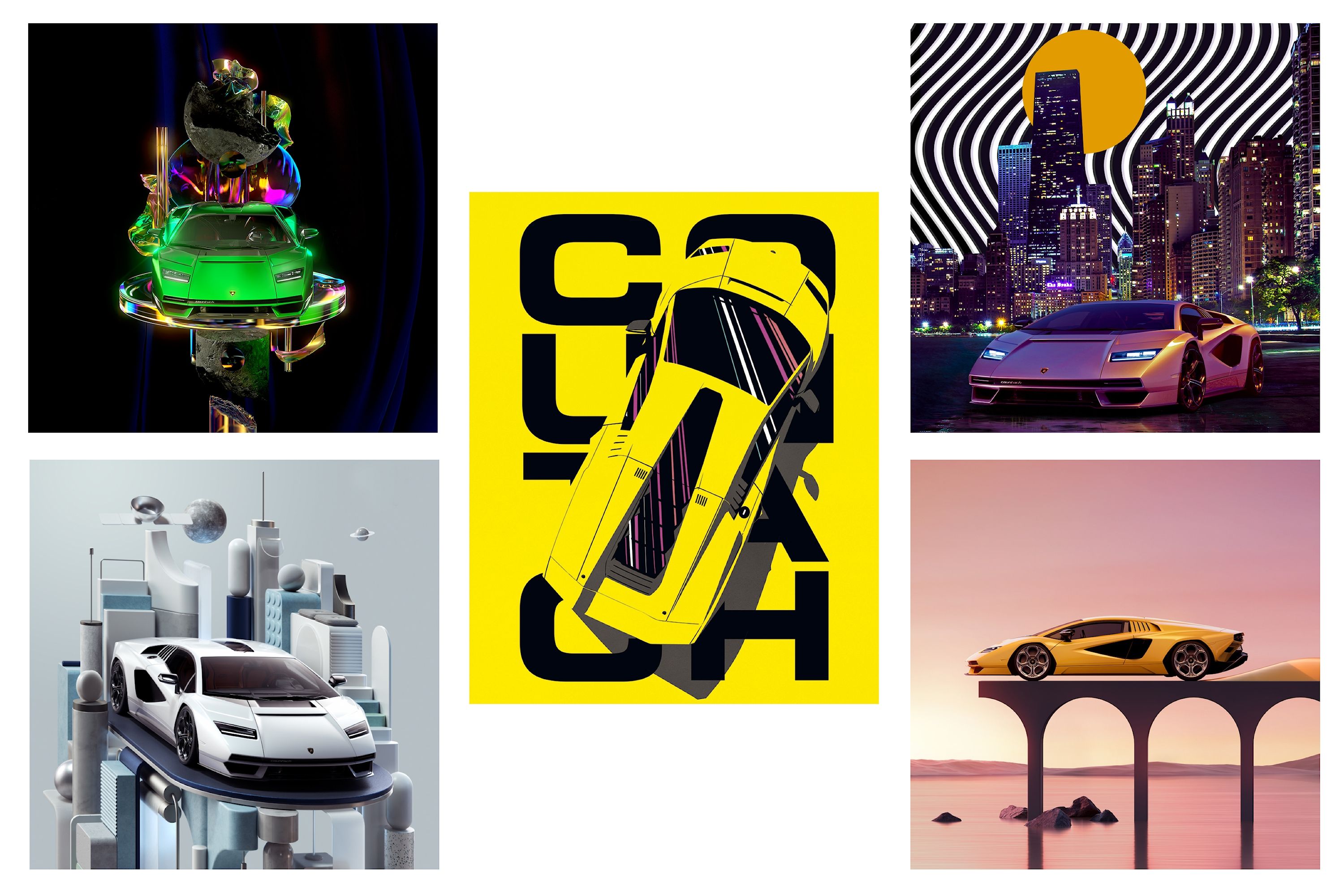 Every Man Cave Deserves One Of These Lamborghini Countach Posters