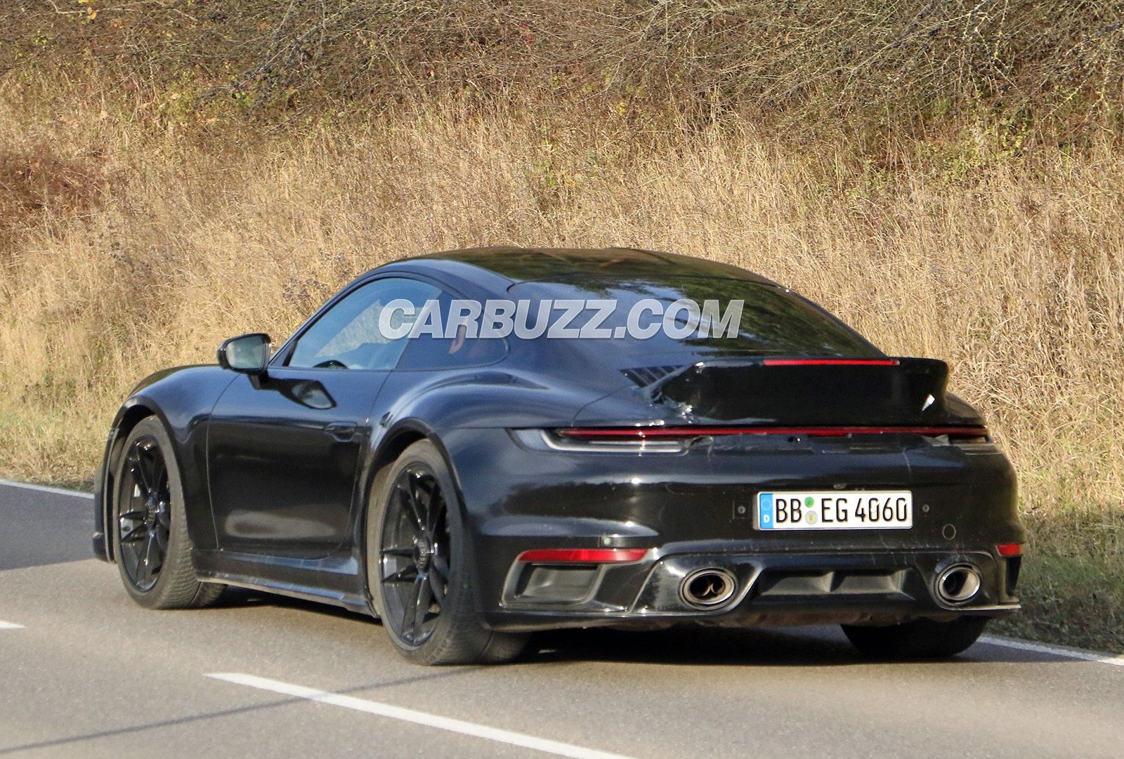 Porsche 911 Sport Classic Shows Off Its Ducktail Spoiler