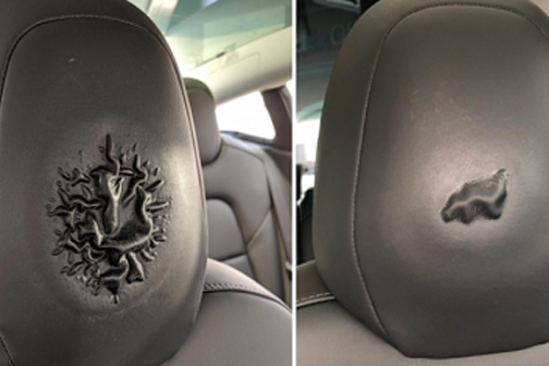 Tesla model 3 vegan leather store