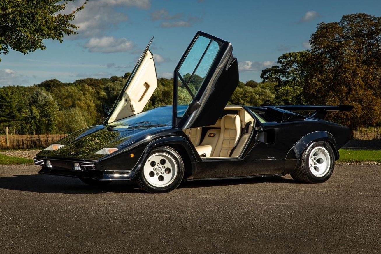 This Rare Lamborghini Countach Is Practically Brand New