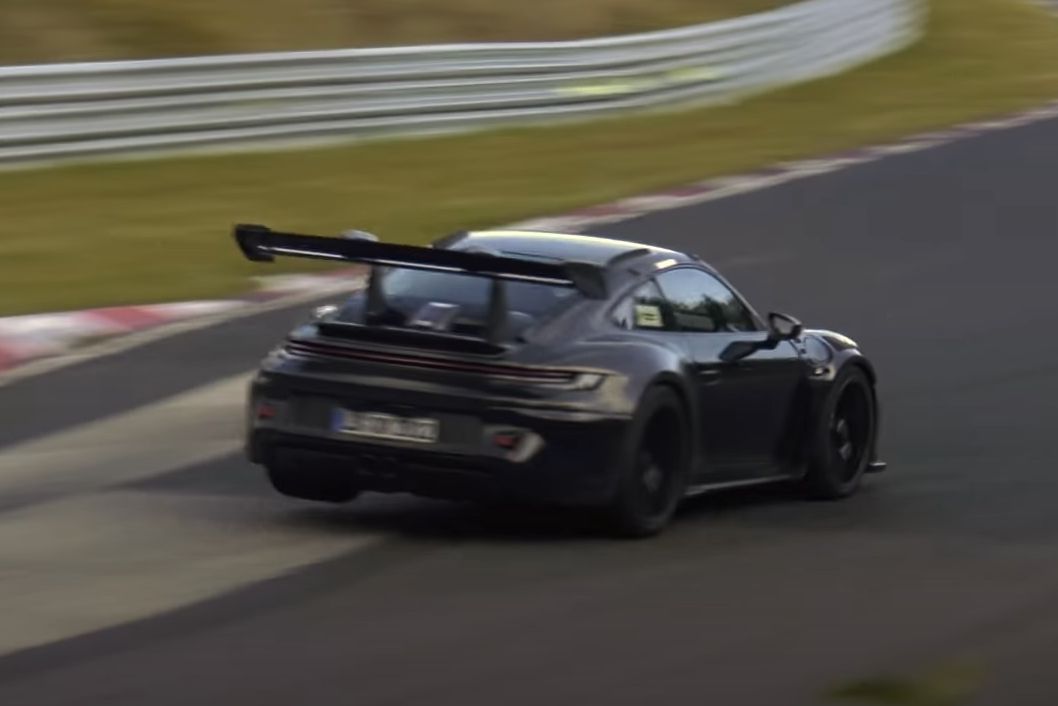 Watch The New Porsche GT3 RS Take A Beating On The Nurburgring
