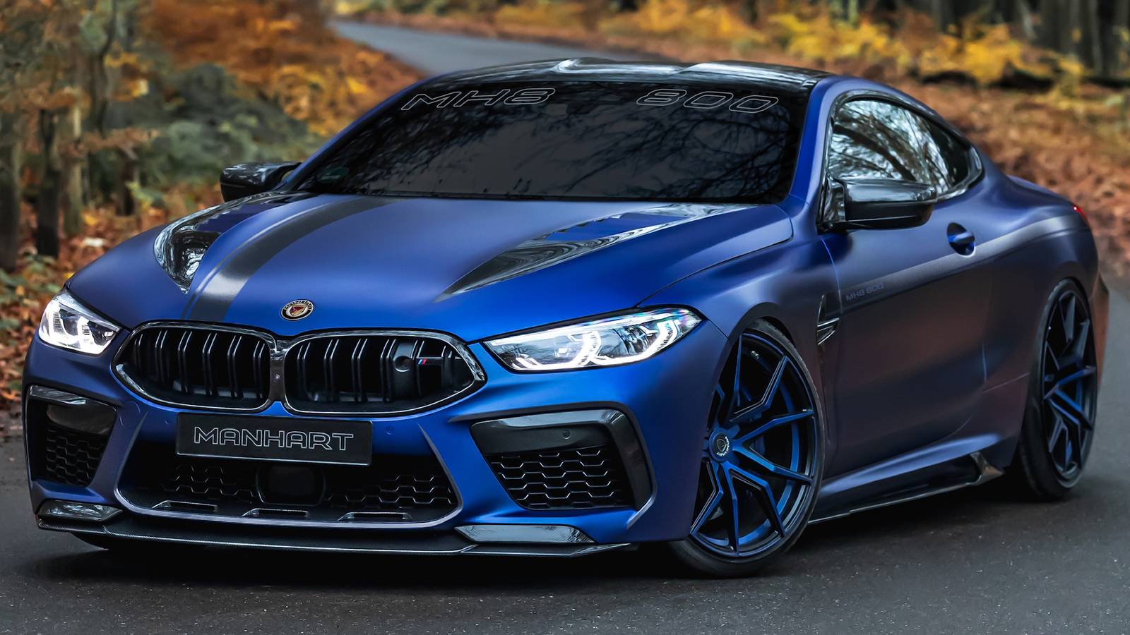 Blue Bruiser BMW M8 Gets 823-Horsepower Upgrade