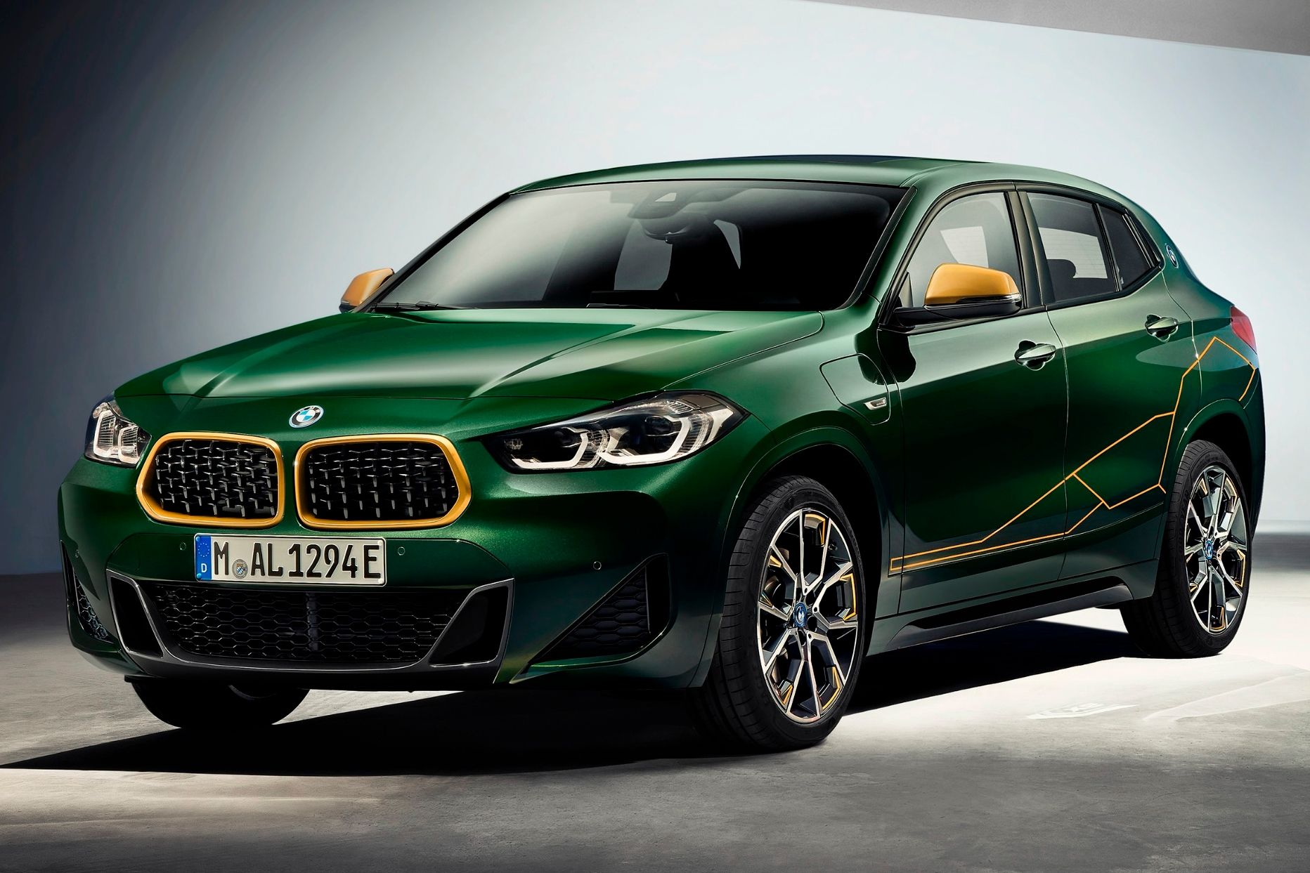 BMW X2 GoldPlay Edition Is Green, Gold, And Funky
