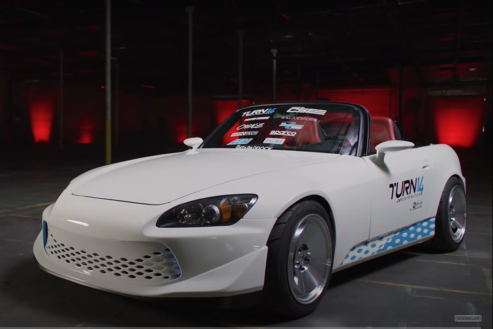 Meet The World's First Tesla-Powered Honda S2000