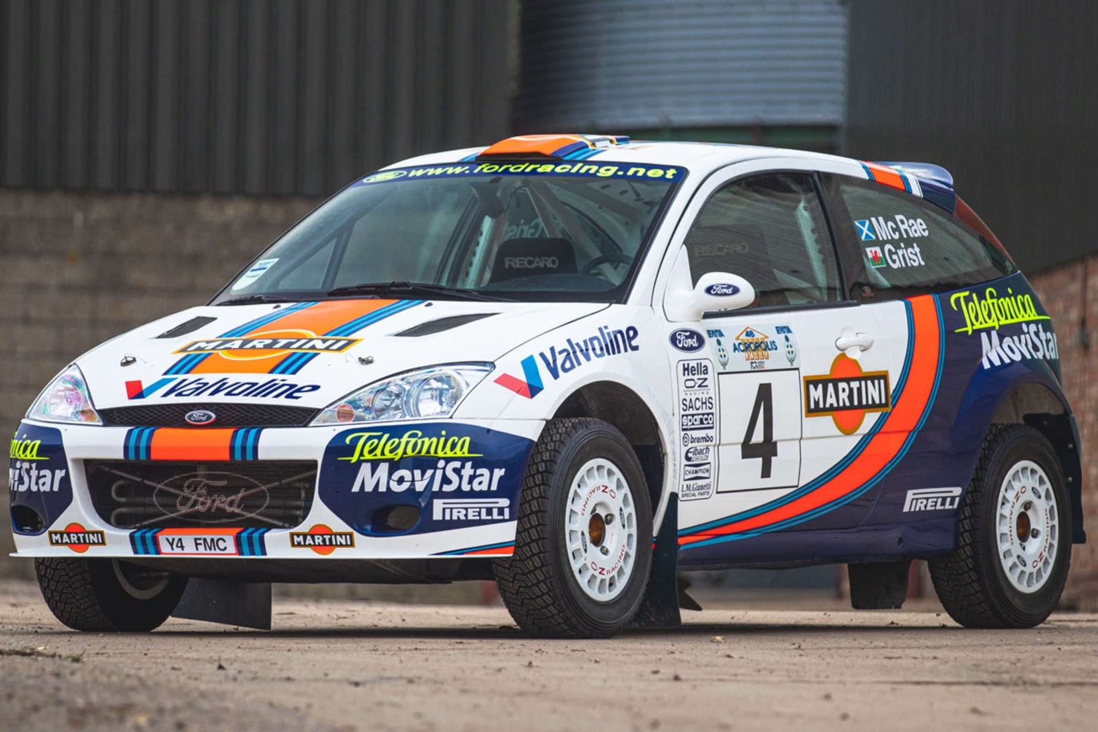 Colin McRae's Iconic Ford Focus Rally Car Will Sell For BIG Money