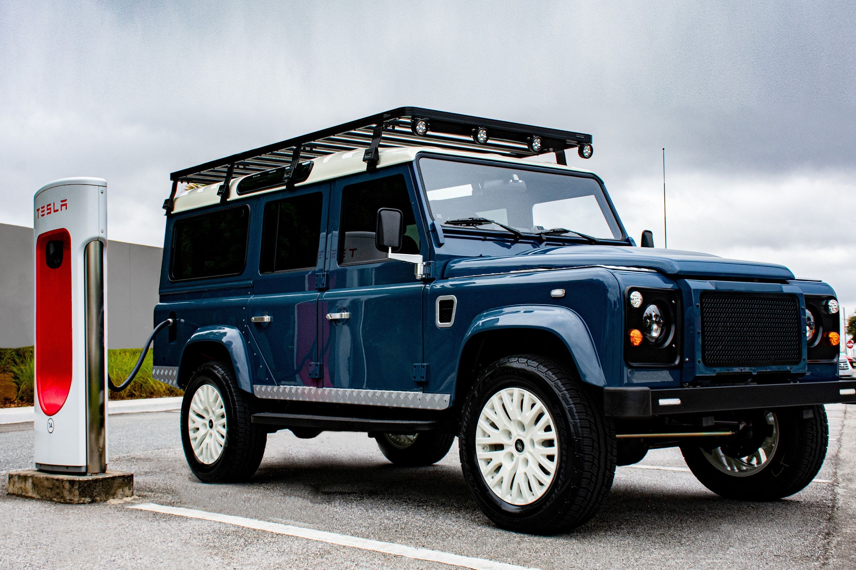 We Drive The First Land Rover Defender With A Plug