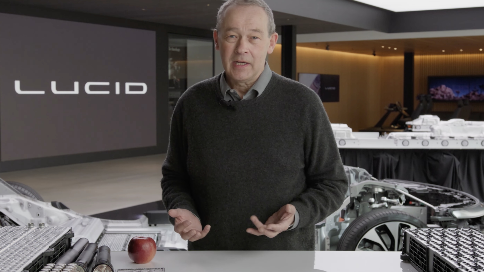 Lucid's CEO Brilliantly Details The Air's Advanced Battery Pack