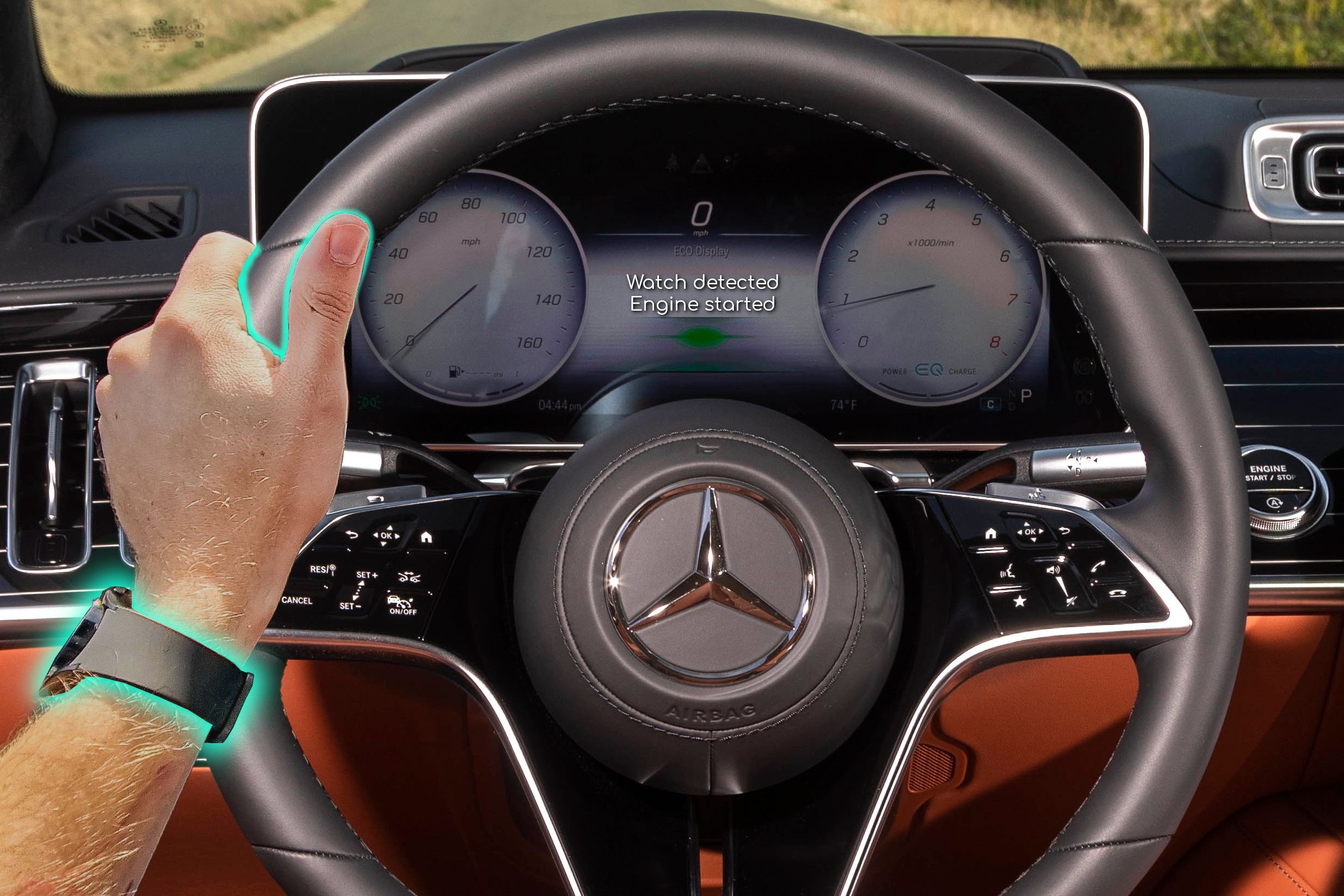 Mercedes Has A Clever New Way To Start The Car
