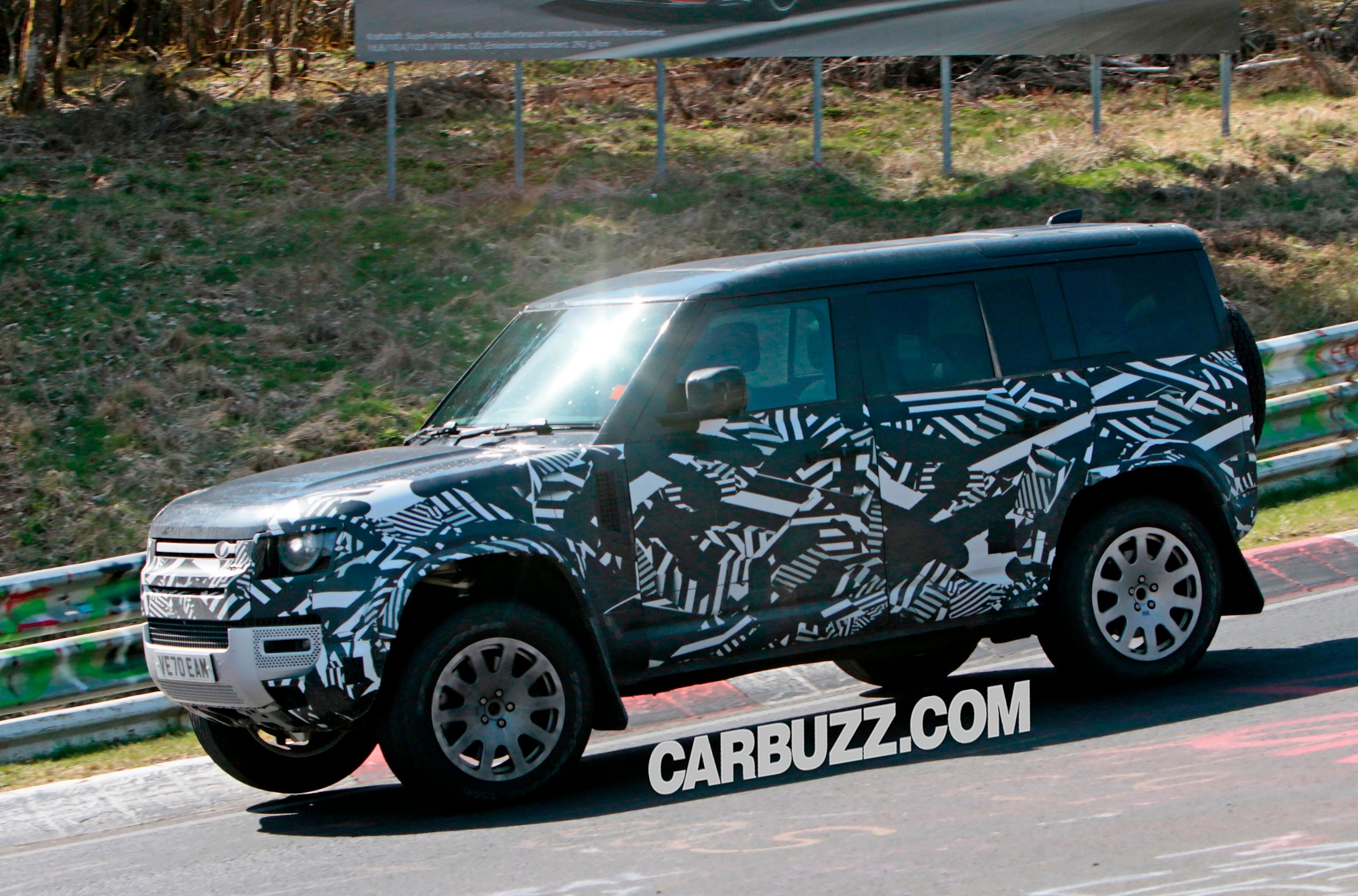 Land Rover Defender SVR Looks Like A Beast On The Nurburgring