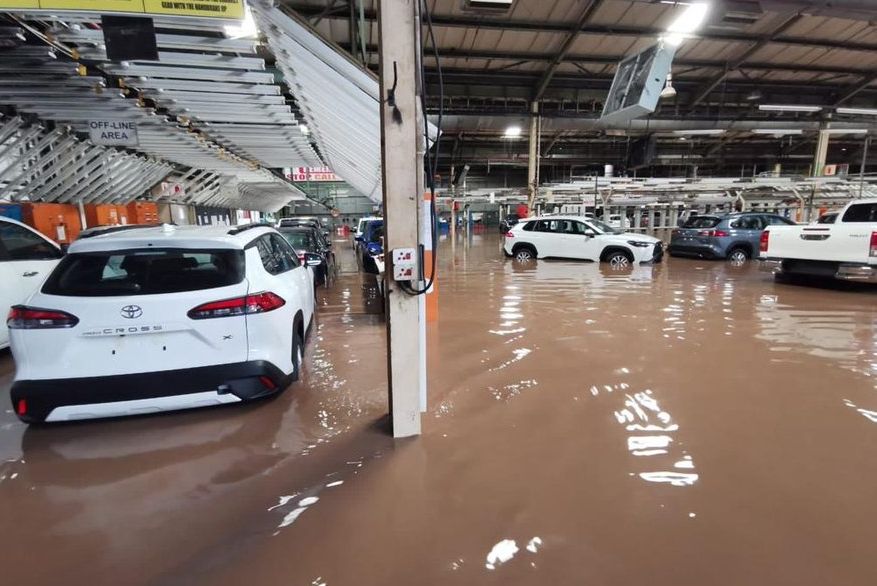 Toyota Factory Crippled By Devastating Natural Disaster