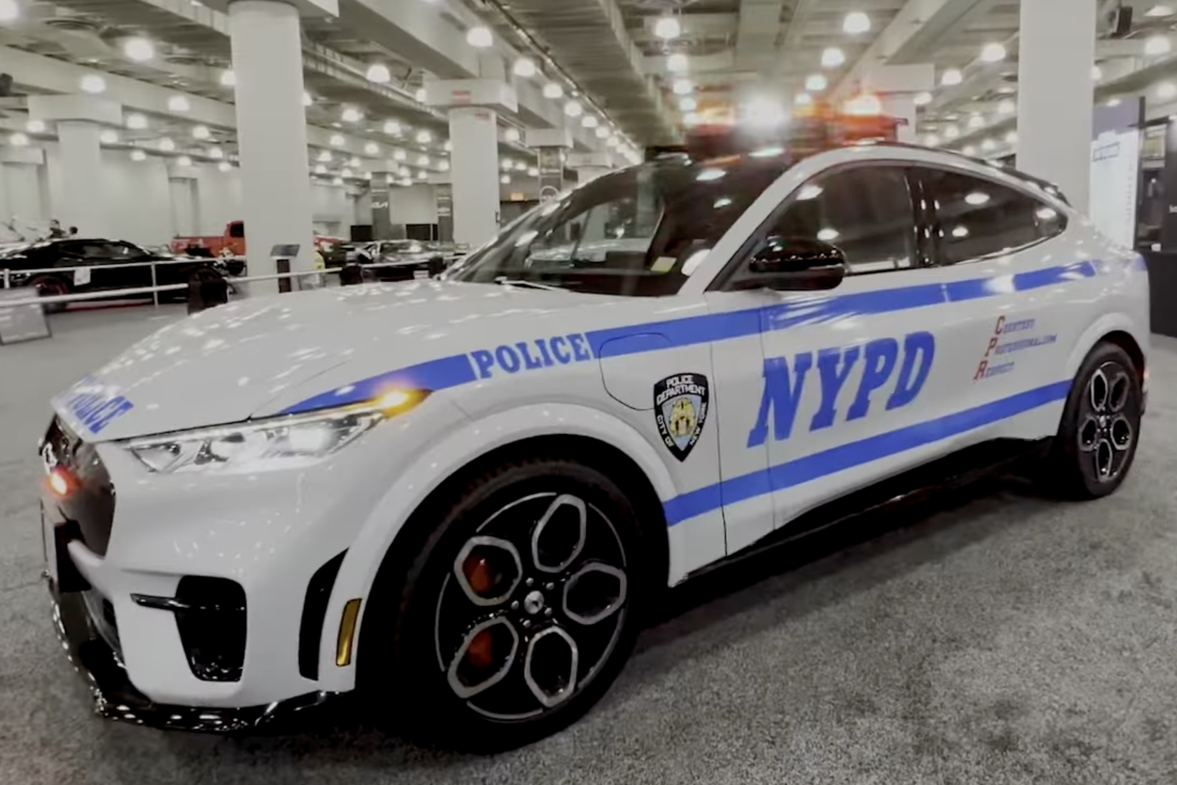The NYPD Will Soon Have 100 Mustang Mach-E Police Cars