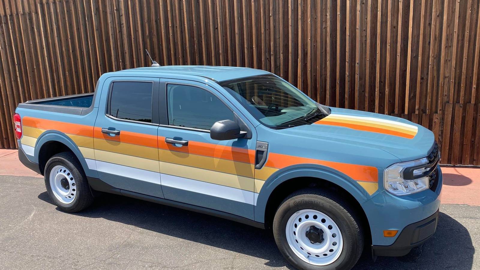 Ford Maverick Looks Epic With Free Wheelin' Design