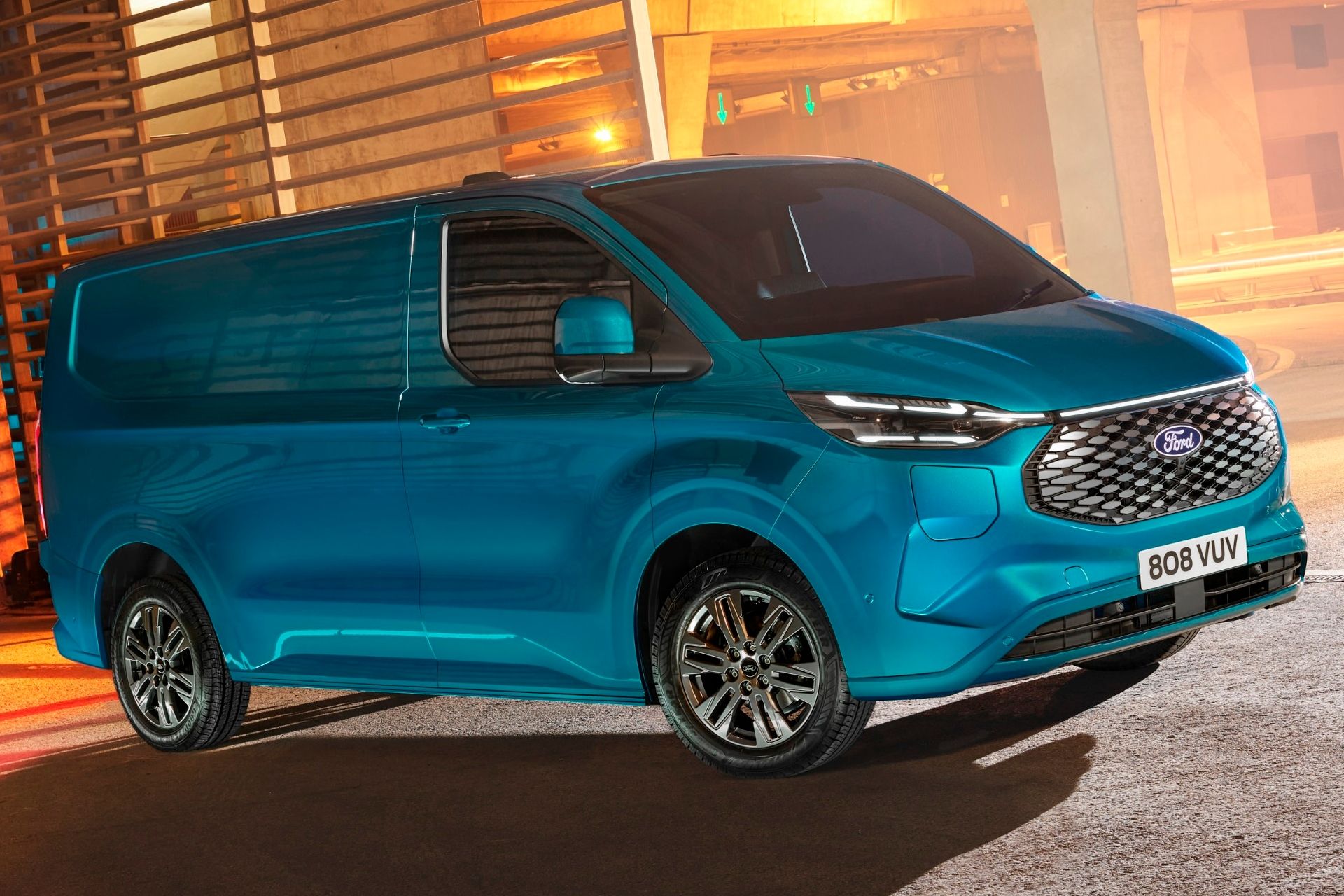 Electric transit van range store
